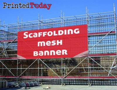 Buy Scaffolding Mesh Banners From Printed Today, Upto 25% OFFPrinted Today