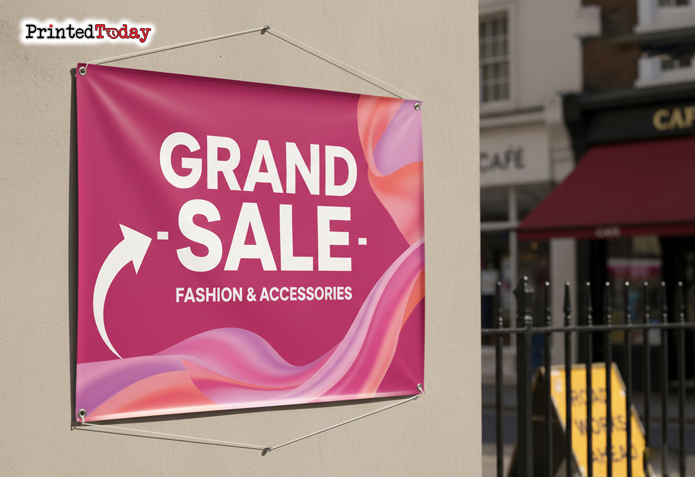 Printing Signage Services From Printed Today, Personalised Banners