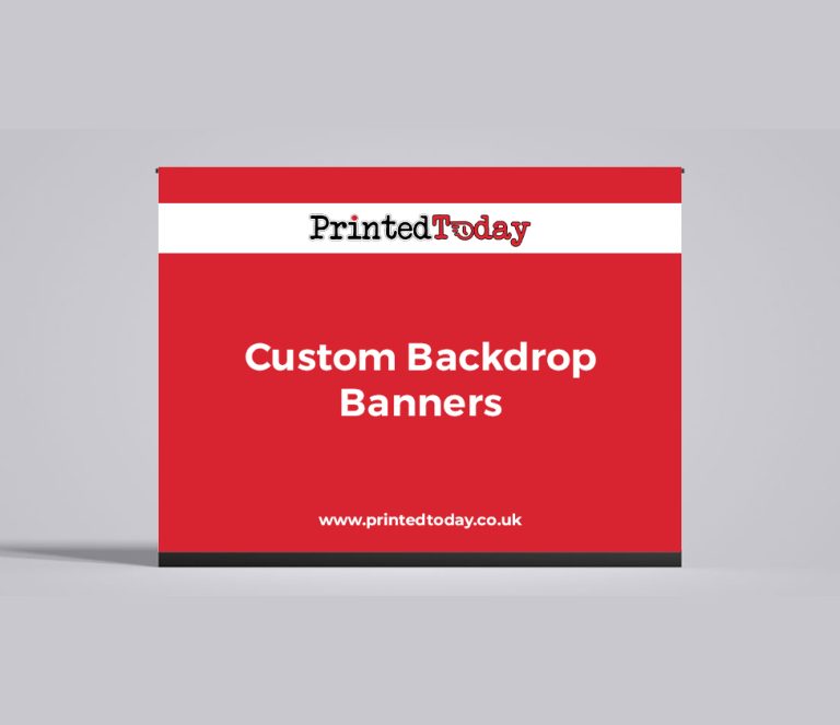 Buy Custom Backdrop Banners From Printed Today, Upto 25% OFFPrinted Today