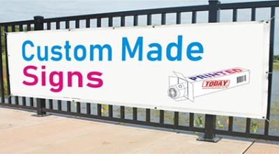 Custom Made Signs - Legitimate printing, Printed Today, Upto 25% OFF
