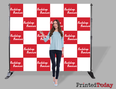 Backdrop Stand With Graphics , Exhibiton Stand, Event StandPrinted Today
