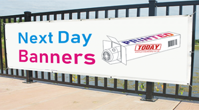 Next Day Banners - Speedy Door Step Delivery, Bulk 25% OFF Prices