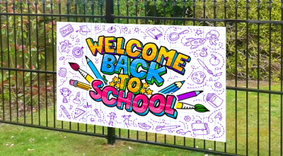 Welcome Back To School Banner - Printed TodayPrinted Today
