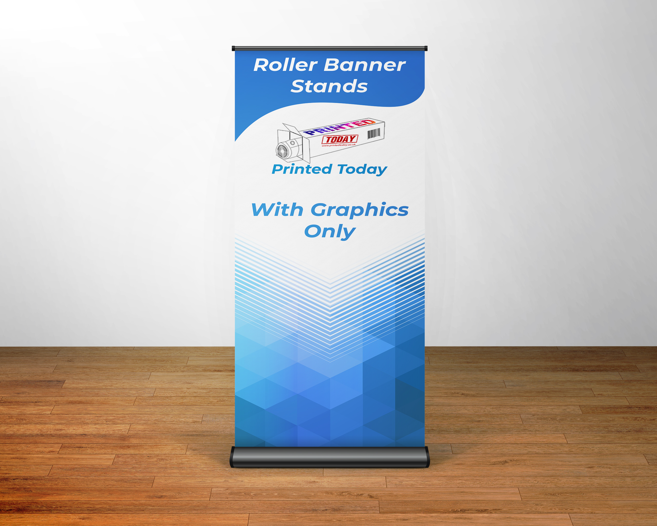 Roller Banner Stand Replacement Graphics - Printed Today