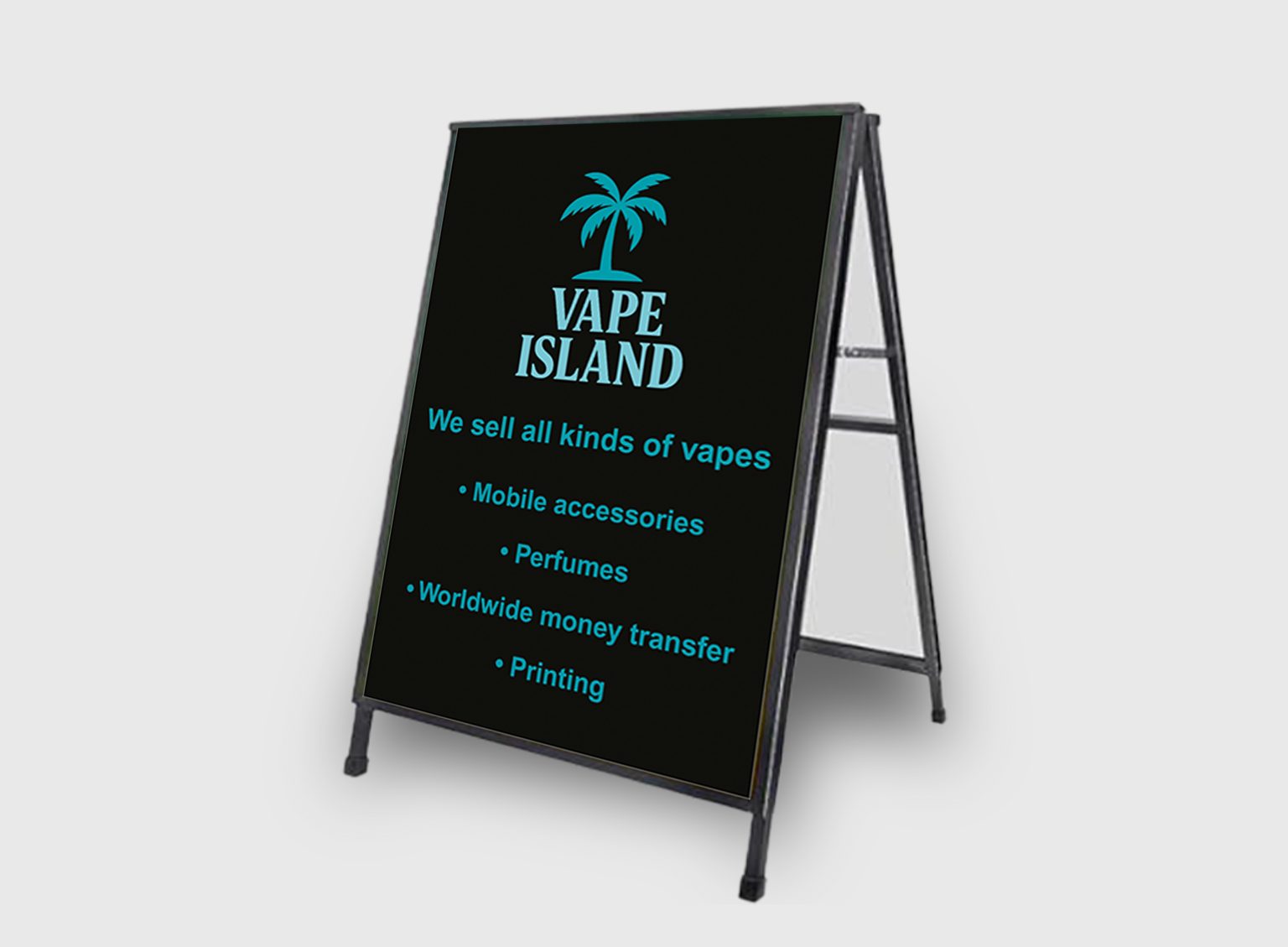 Sandwich A Frame Pavement Sign Board 900mm x 600mm - Printed ...