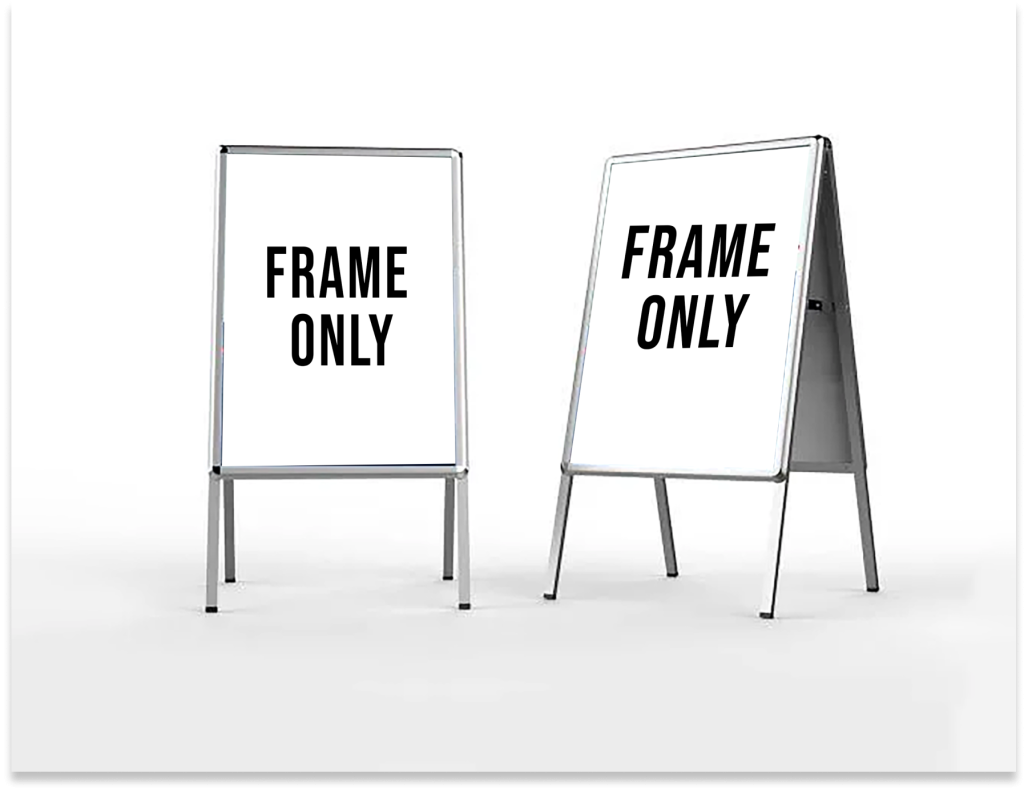 A1 Pavement A Frame Sign Board - Printed TodayPrinted Today