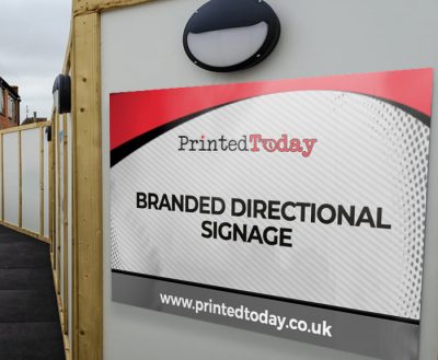 Branded Directional Signage - Printed TodayPrinted Today