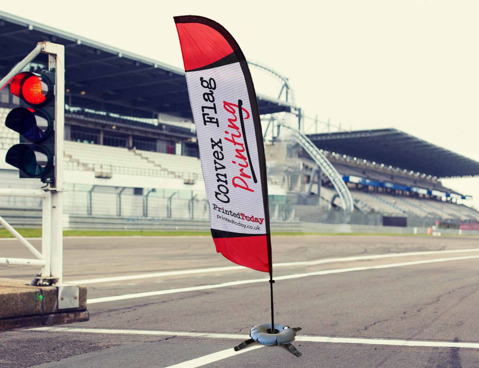 Convex Flags - Printed TodayPrinted Today