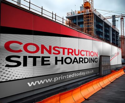 Construction Site Hoarding - Printed TodayPrinted Today