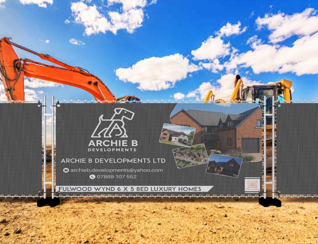 Heras Construction Fence Banners - Printed TodayPrinted Today