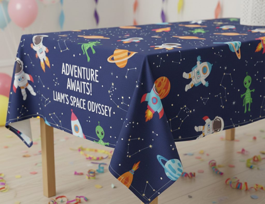 Custom Printed Children's Party Tablecloths & Covers - Printed ...