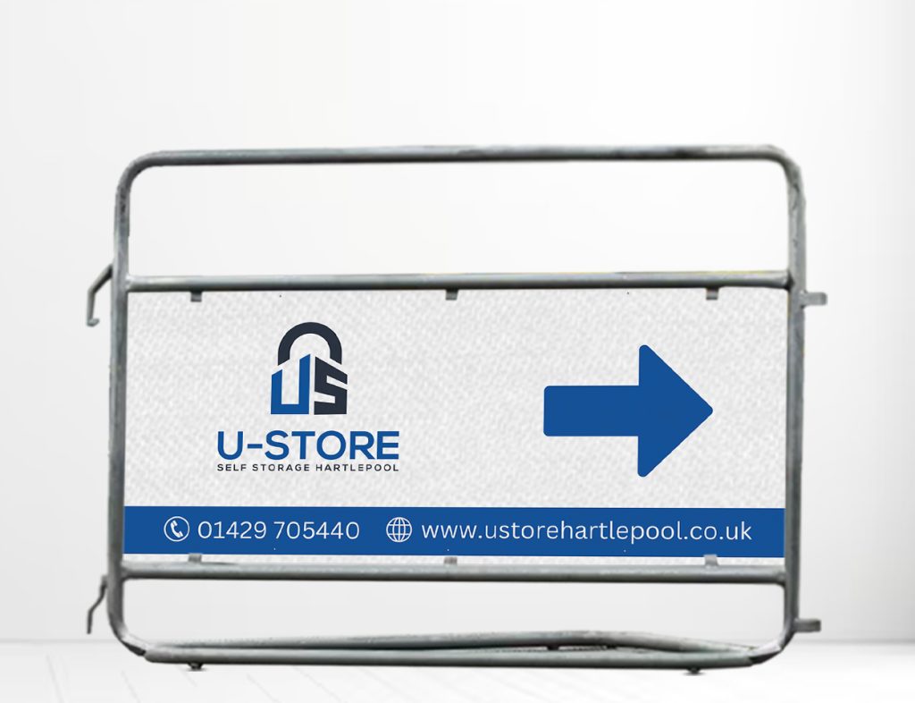 Fabric Police Crowd Barrier Covers & Banners - Printed TodayPrinted Today