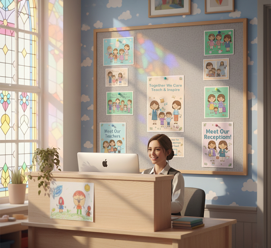 Nursery Staff & Administration Poster Printing - Printed Today