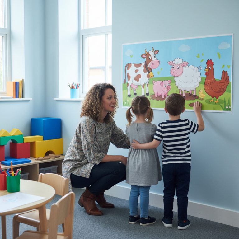 Kindergarten Classroom Poster Printing - Printed Today