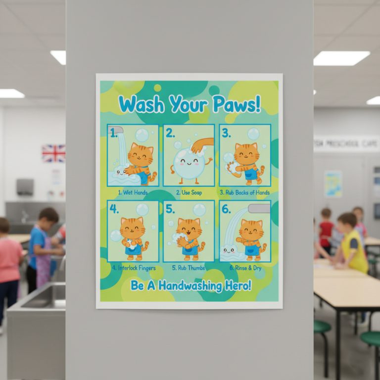 Preschool Cafeteria Poster Printing - Printed Today