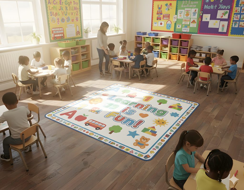 Preschool Classroom Floor Graphics - Printed TodayPrinted Today