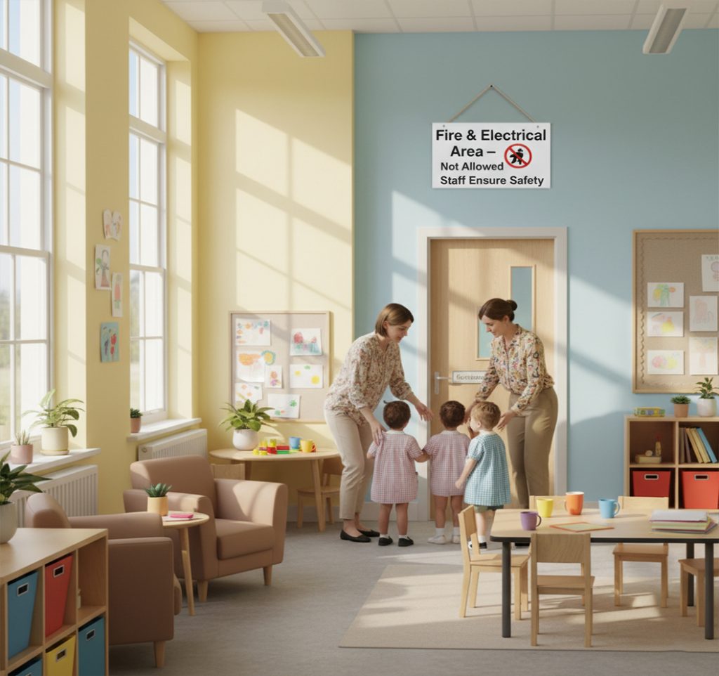 Preschool Staff & Administration Safety Signs Printing - Printed Today