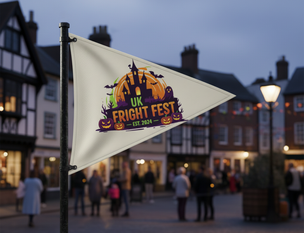 Custom Pennant flags - Printed Today