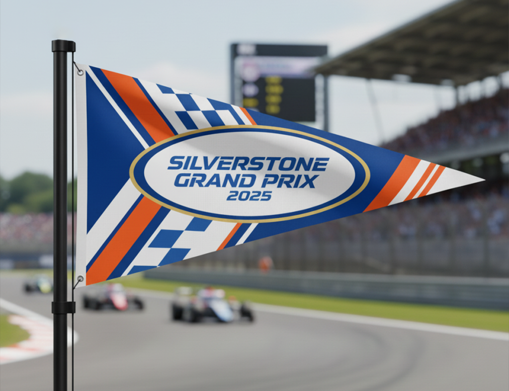 Custom Pennant flags - Printed Today