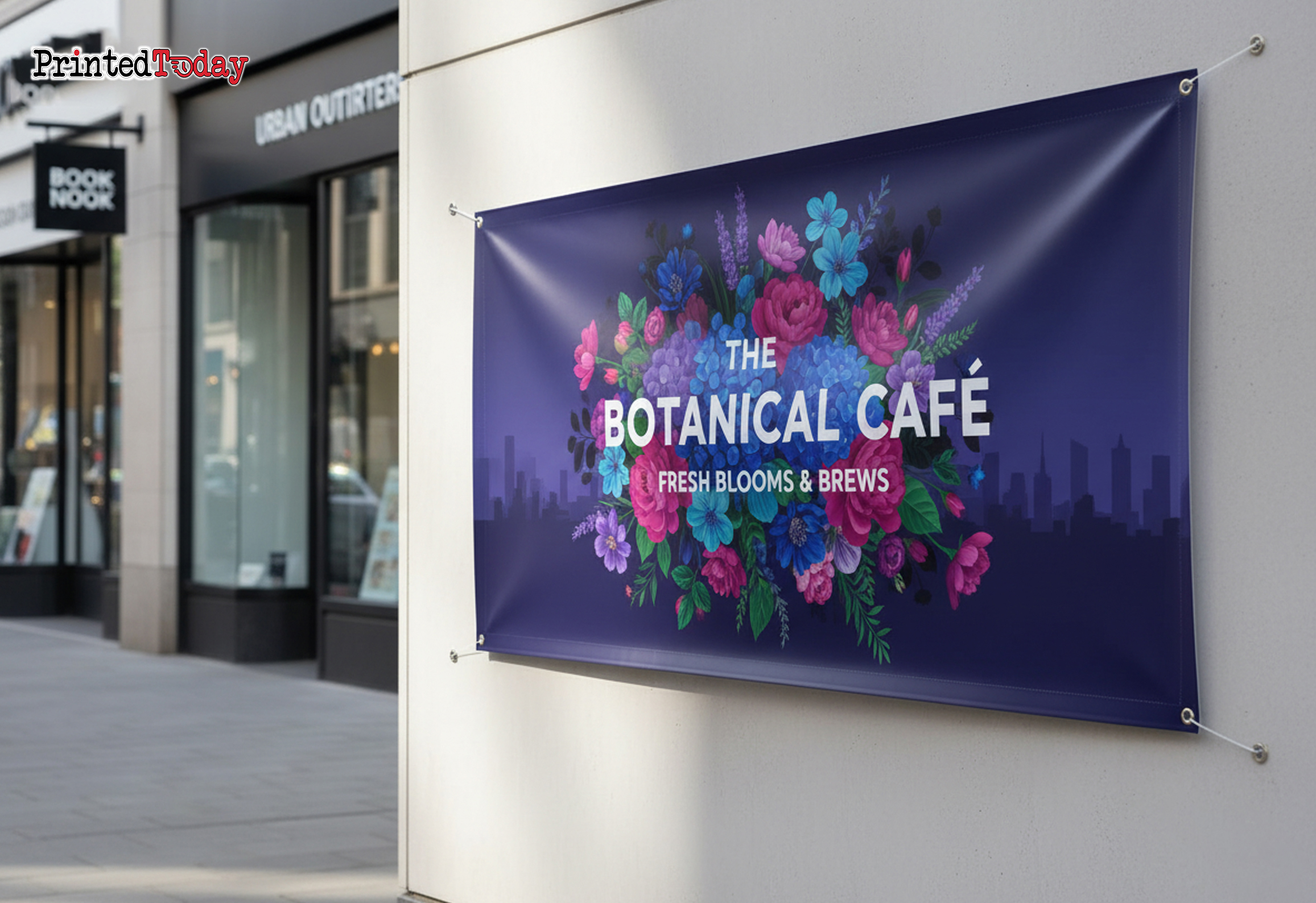 Outdoor Custom Banners - Printed Today