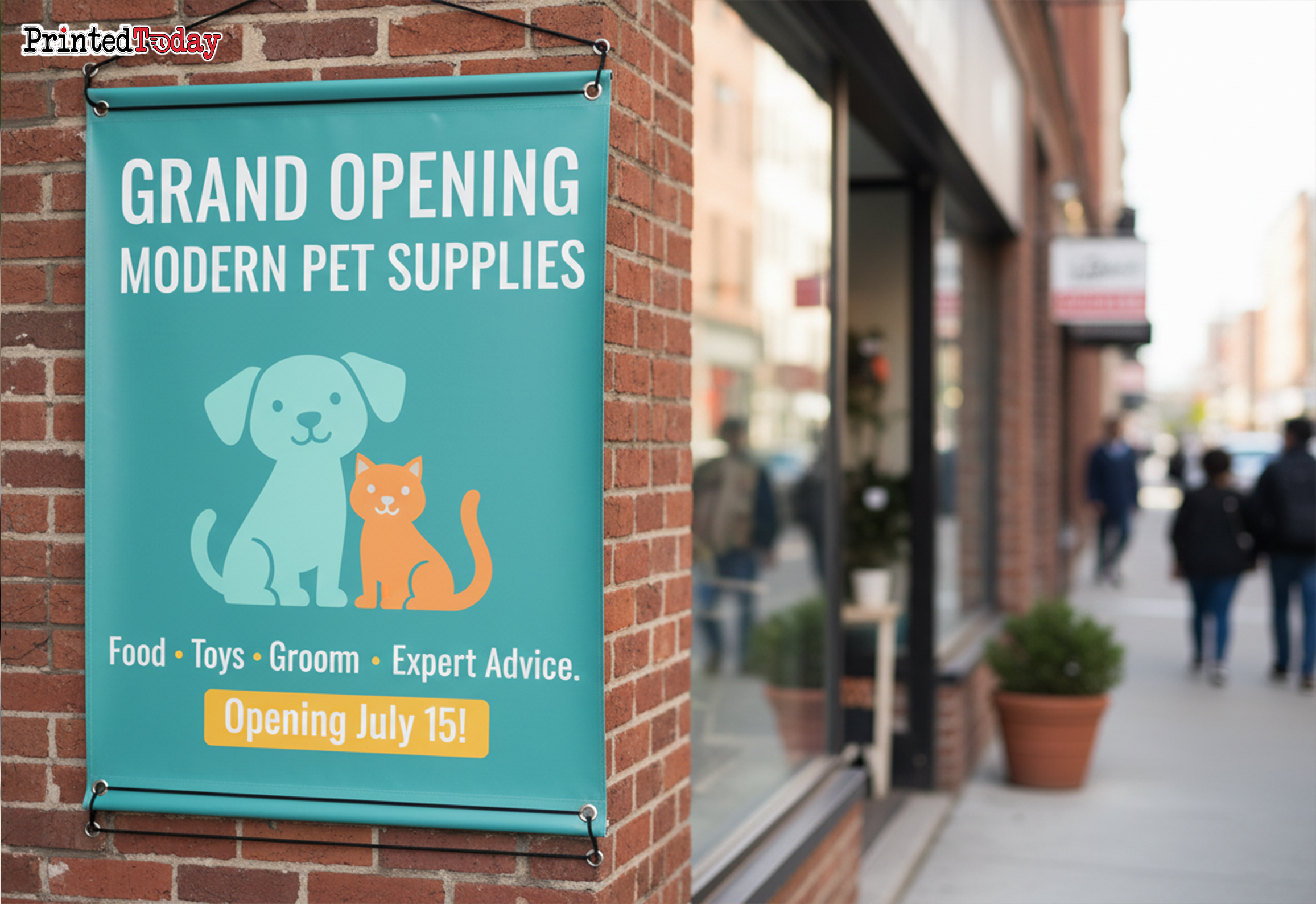 Promotional Vinyl Banners - Printed Today