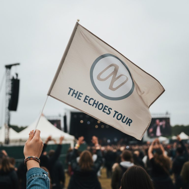 Music Concerts & Tours Hand Waving Flag Printing - Printed TodayPrinted ...