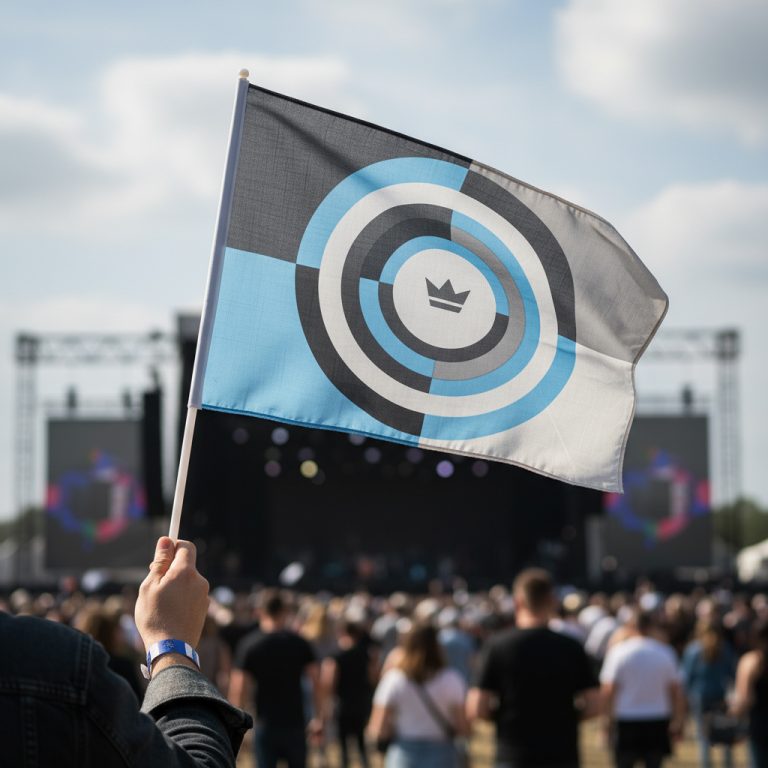 Music Concerts & Tours Hand Waving Flag Printing - Printed TodayPrinted ...