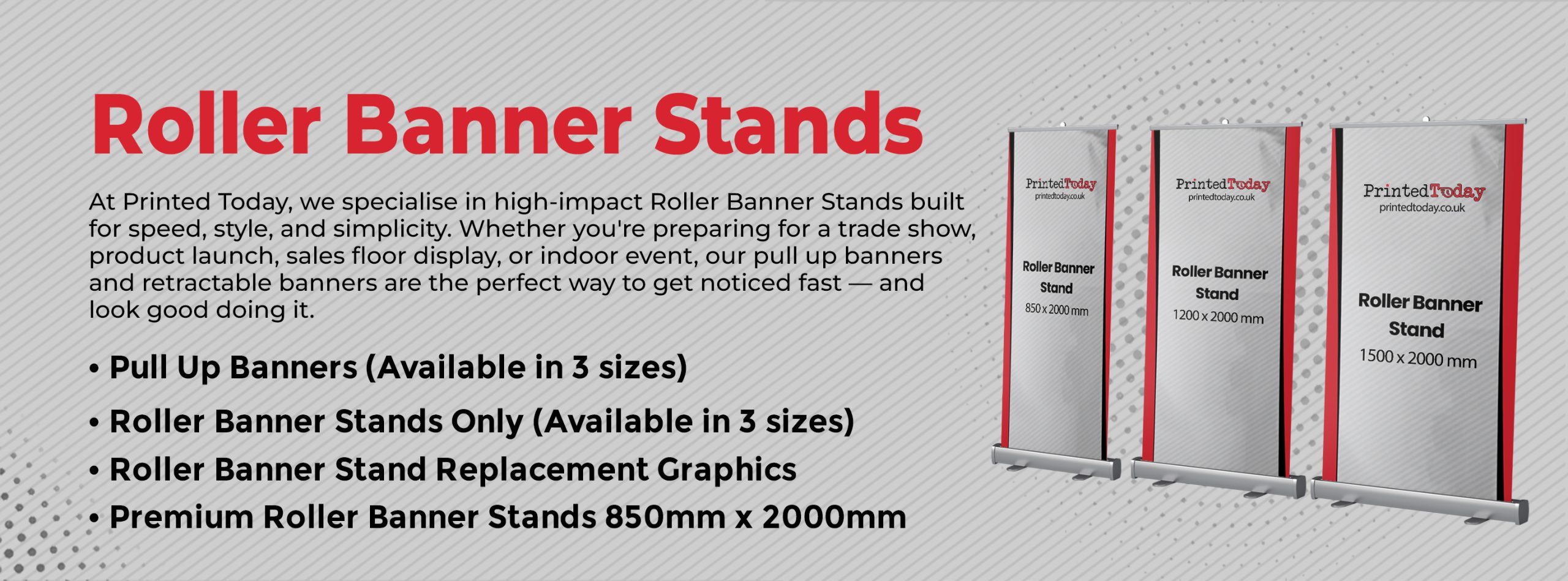 Roller Banners, Pull Up Banners, Pop Up Banners, Roll Up Banners ...